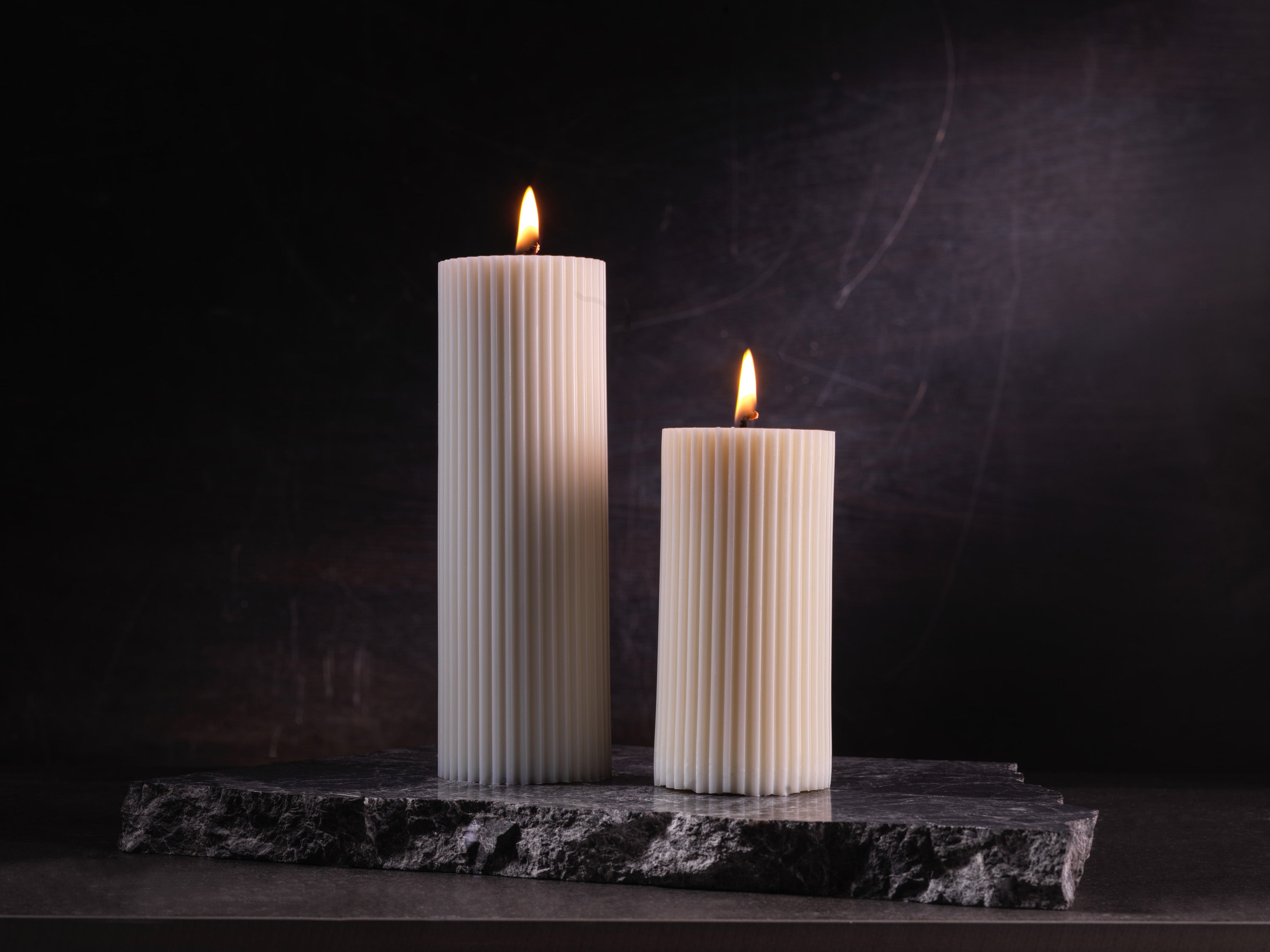 ESTELLE Column Candle Set – Kapsoura Candles